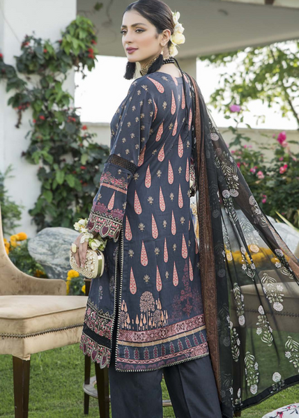 Munira Designer Embroidered Lawn3 Piece Suit MSL-72 – Lailas Clothing